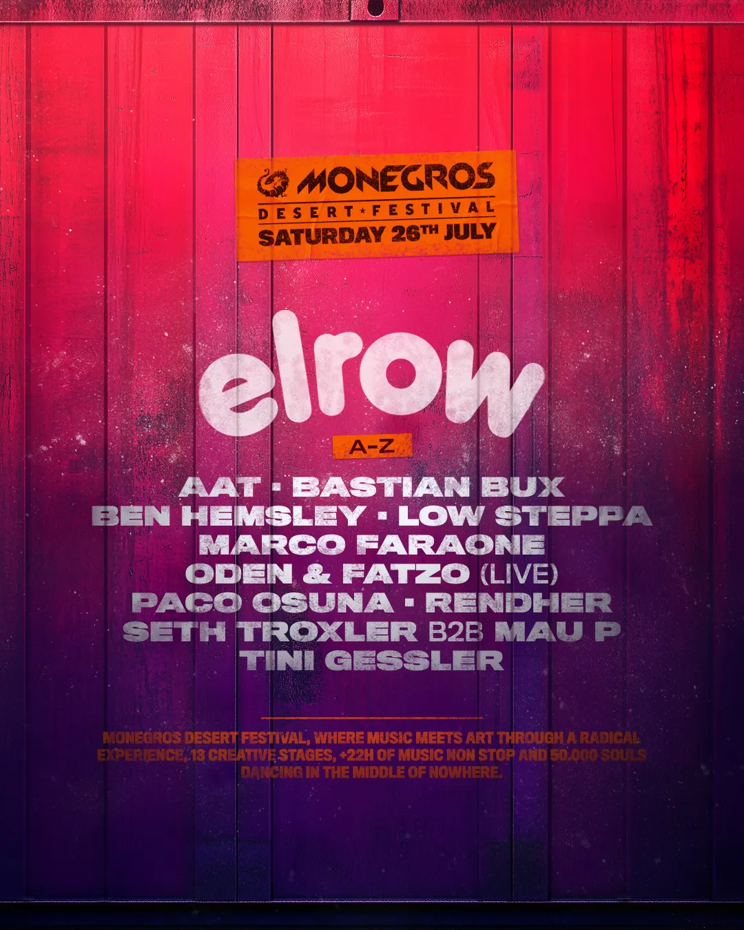 Monegros Desert Festival 2025