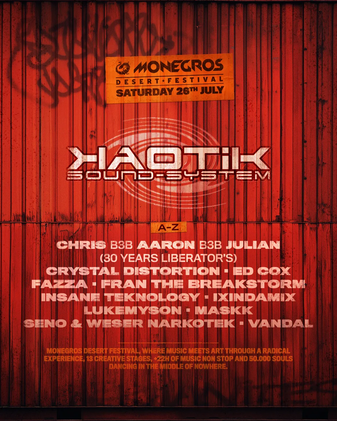 Monegros Desert Festival 2025